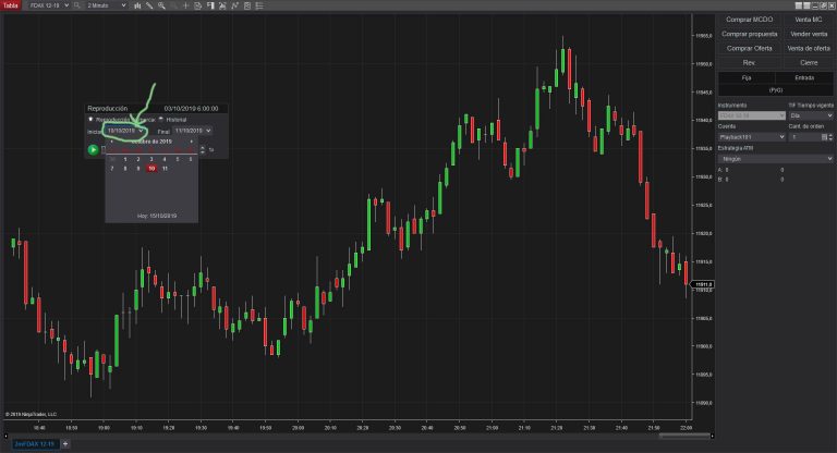 Tutorial para hacer demo en Ninjatrader 8 en español gratis paso a paso