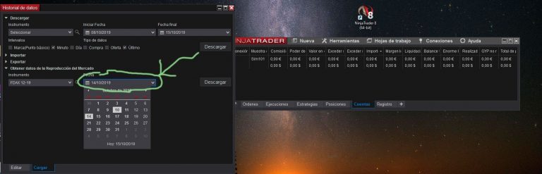 Tutorial para hacer demo en Ninjatrader 8 en español gratis paso a paso