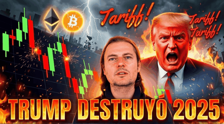 Cómo Donald Trump destruyó el mercado cripto en 2025